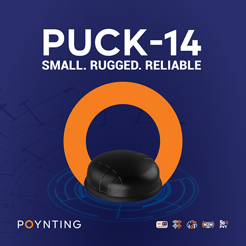 PUCK-14: 4 In 1 Wi-Fi Antenna For Modern Connectivity - POYNTING ...